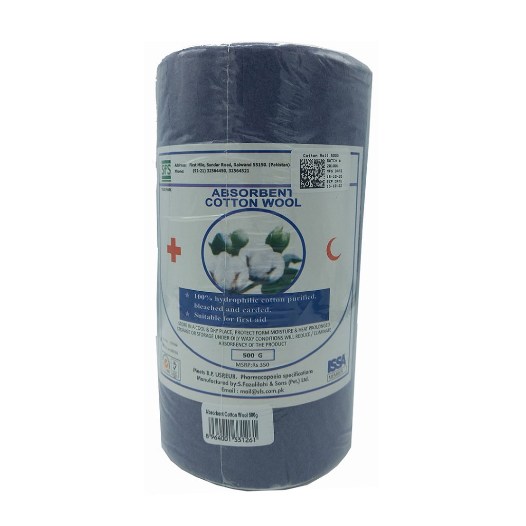 Absorbent Cotton Wool 500gm - Express Life Style