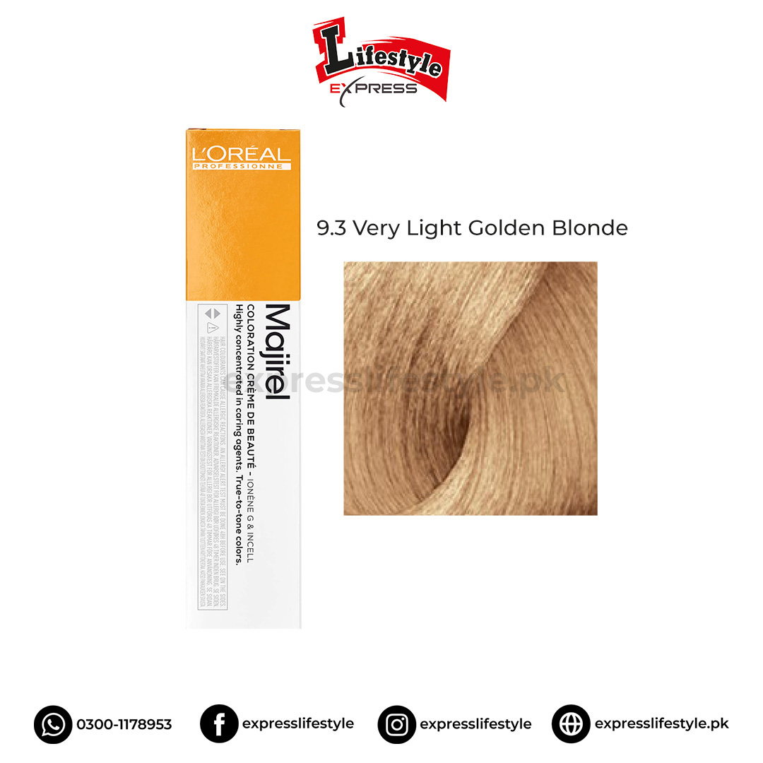 Loreal Professionel Majirel Hair Color 9 3 Very Light Golden Blonde Loreal Professionel Majirel Hair Color 9 3 Very Light Golden Blonde